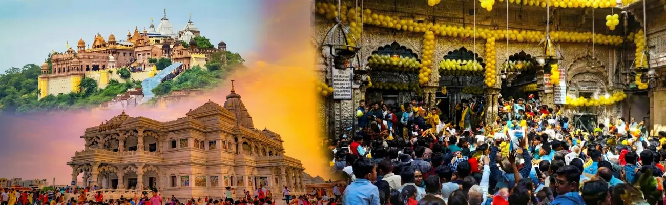 2 Days Vrindavan Barsana Tour Package - Mathura Vrindavan Tourism